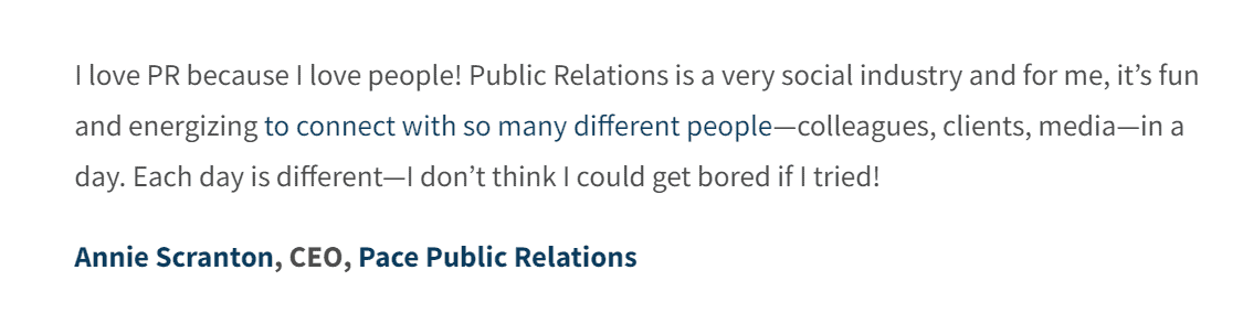 Why We LOVE The PR Industry | Pace PR